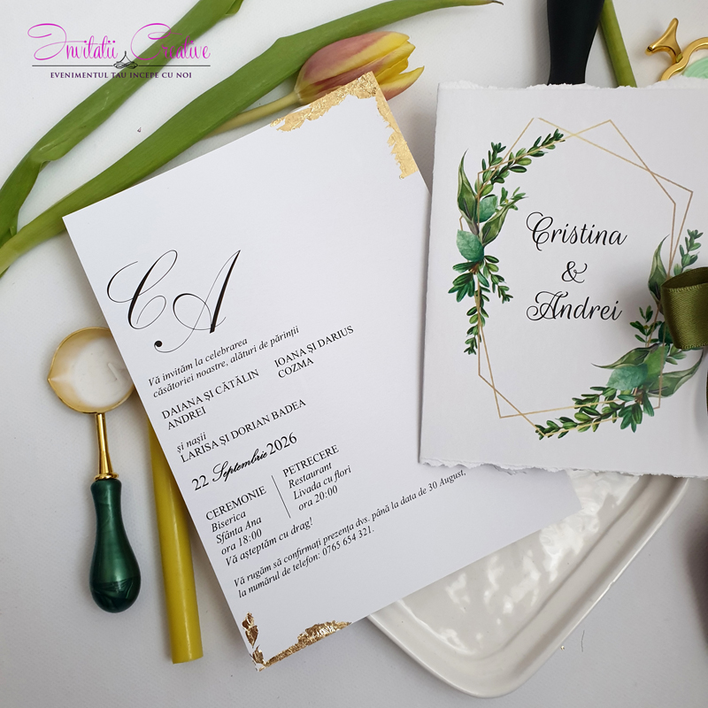 Invitatii Creative - Invitatii de Nunta - Invitatii de Botez - Romania